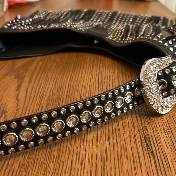 Kippys | Bags | Kippys Authentic Black Leather Fringe Purse With ...